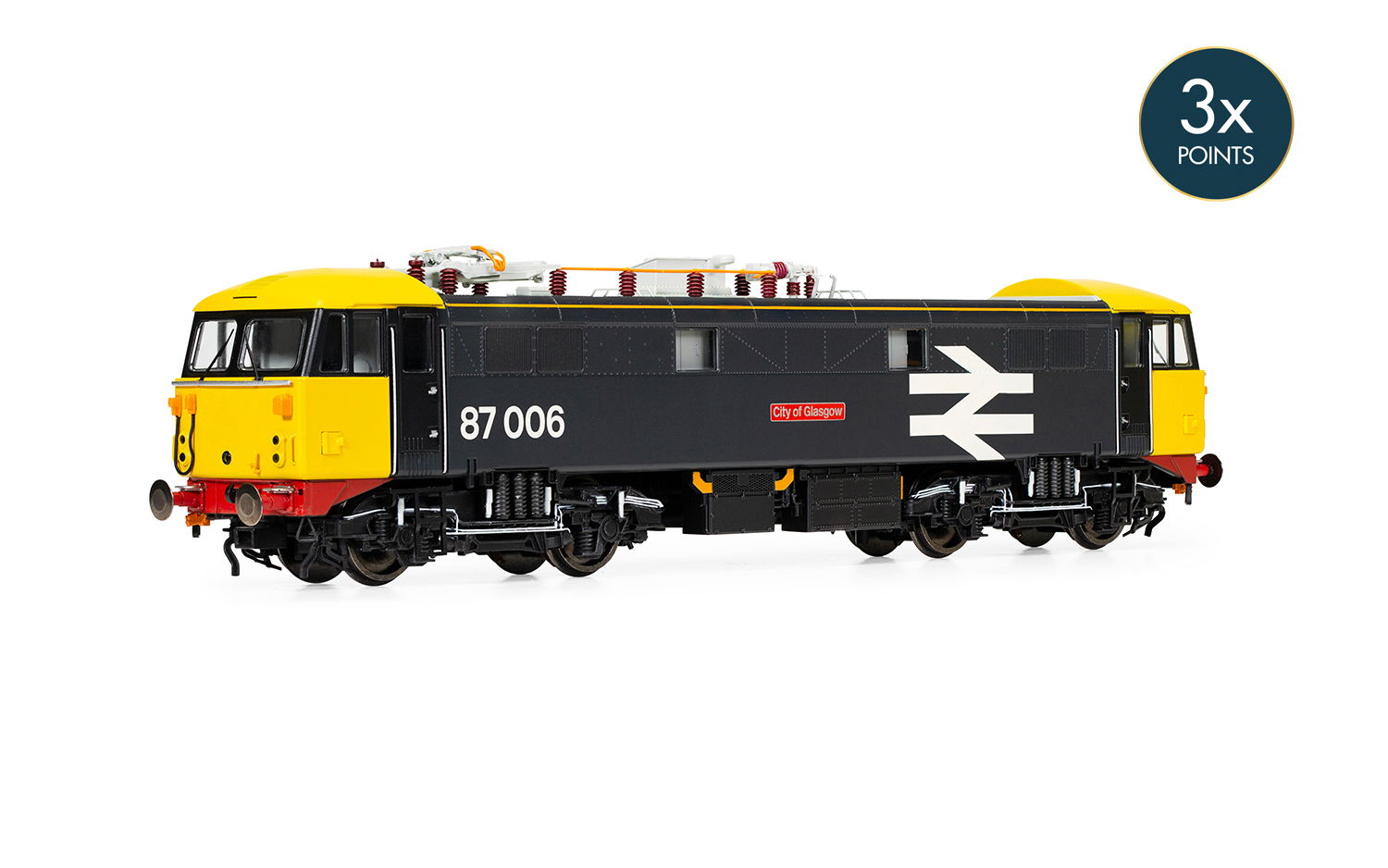 R30030 BR, Class 87, Bo-Bo, 87006 'City of Glasgow' - Era 8