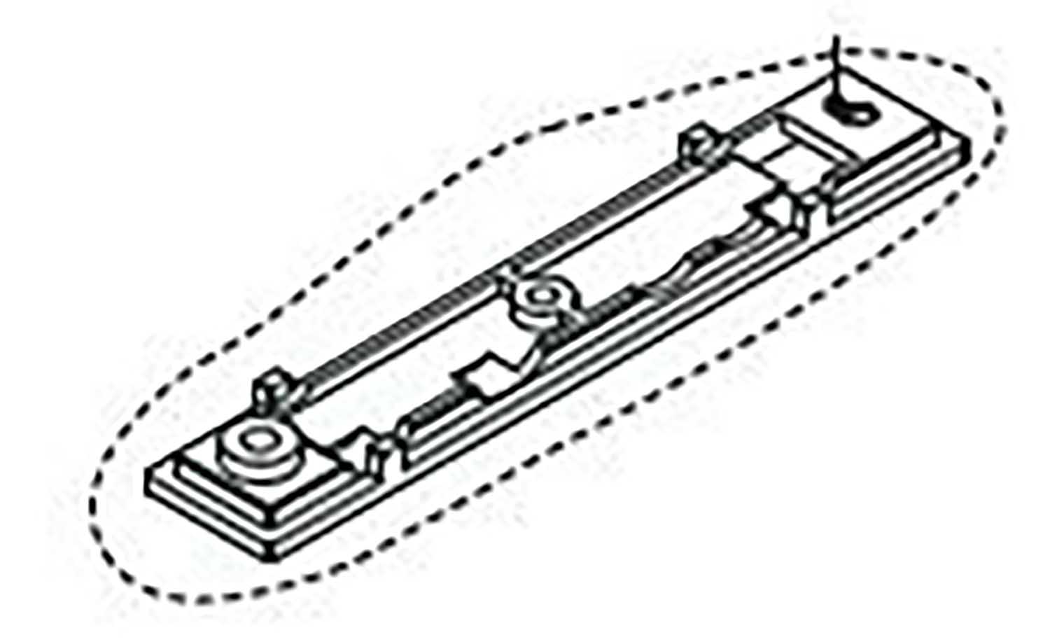ER6842 Base del bogie