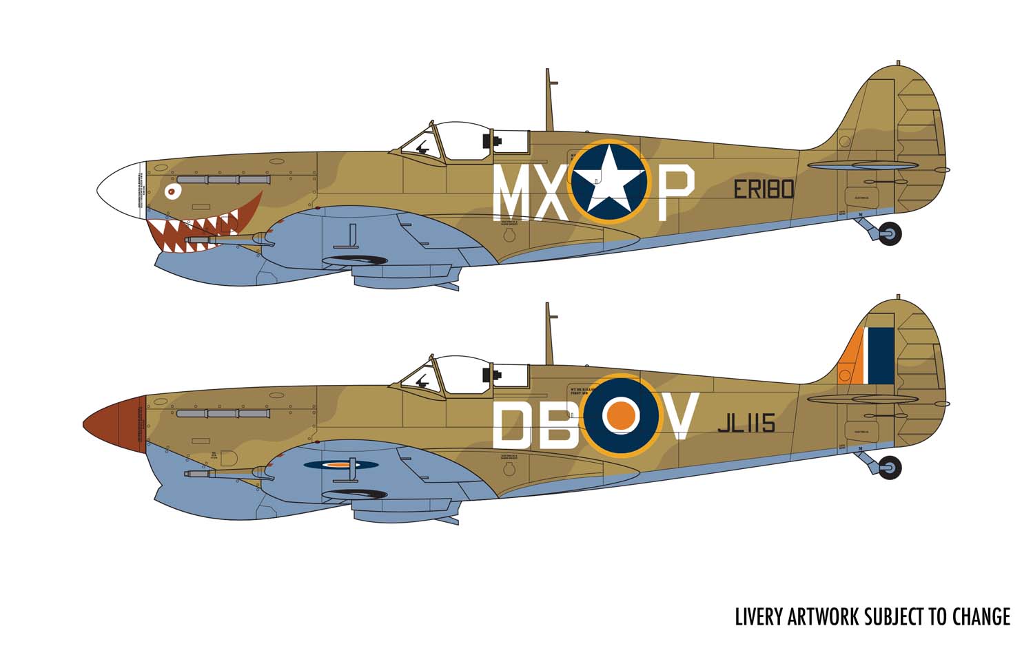 A02108 Supermarine Spitfire Mk.Vc
