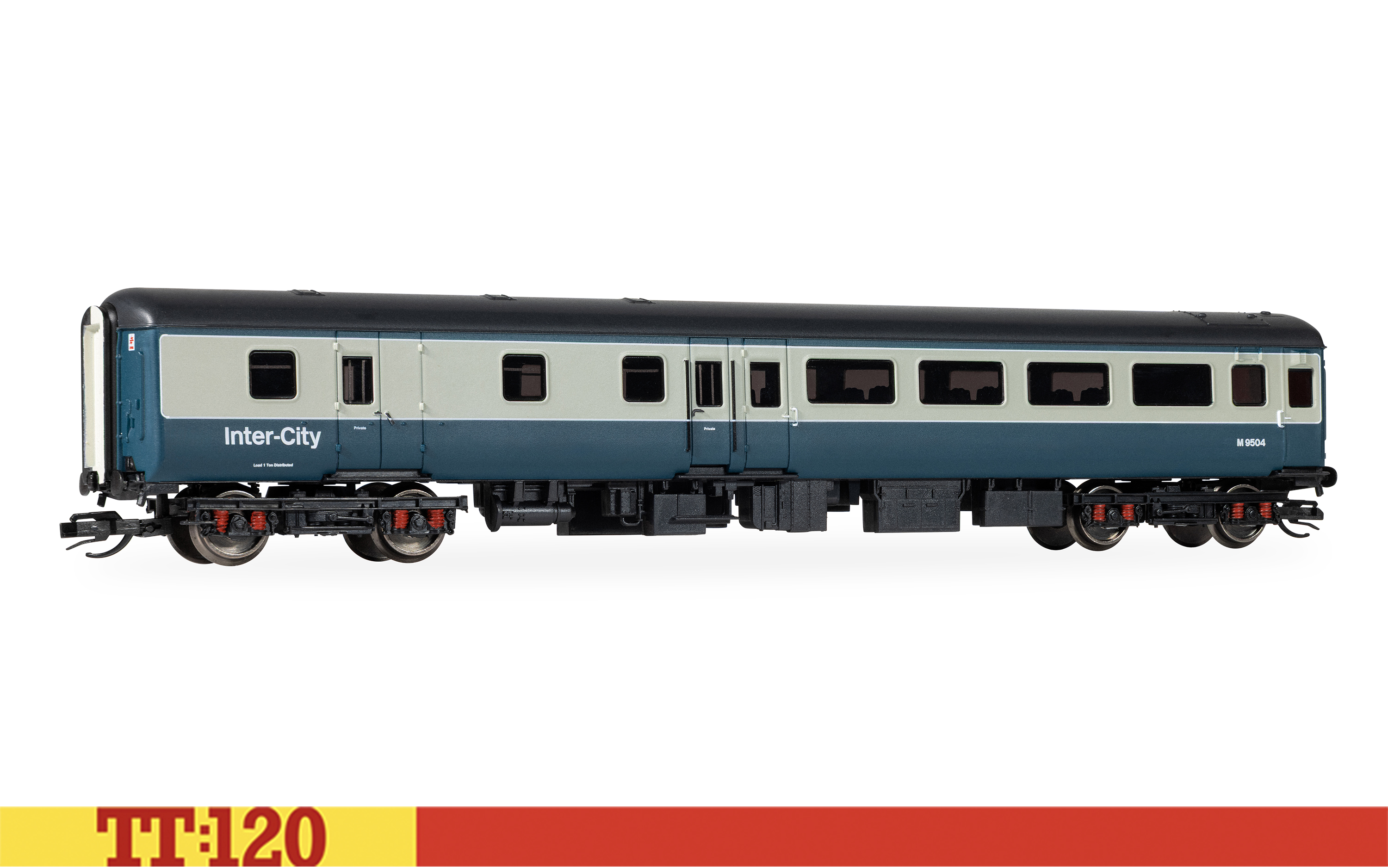 TT4013 BR Intercity, Mk2E Brake Standard Open, 9504 - Era 8