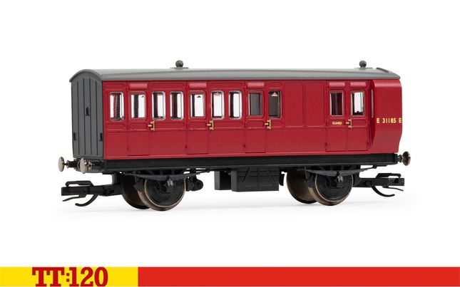 TT4061 BR - 4 Wheel - Third Class Brake Coach