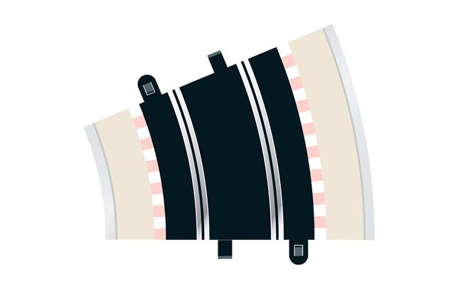 C8204 Radius 3 Curve 22.5° x 2