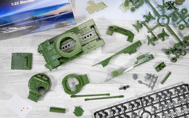 J6042 QUICKBUILD Sherman Firefly