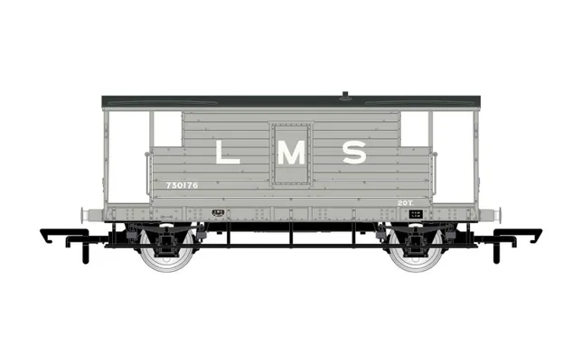 R6907A LMS, D1919 20T Brake Van, 730473 - Era 3