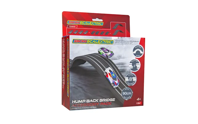 G8049 Micro Scalextric Humped Back Bridge Accessory Pack