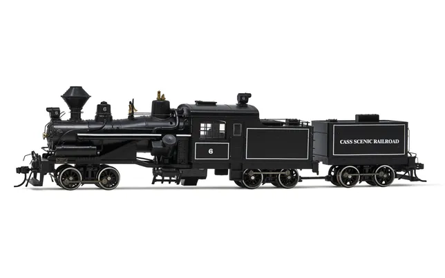 HR2949 Heisler steam locomotive, 3-truck model, "Cass Scenic Railroad ...