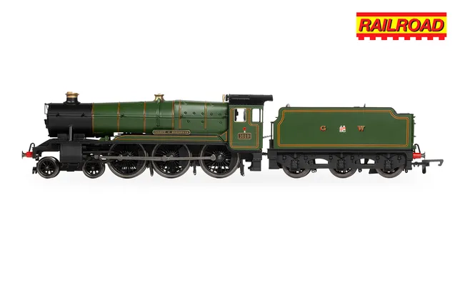R30376 RailRoad GWR, Class 1000, 'County of Merioneth' Train Pack - Era 3