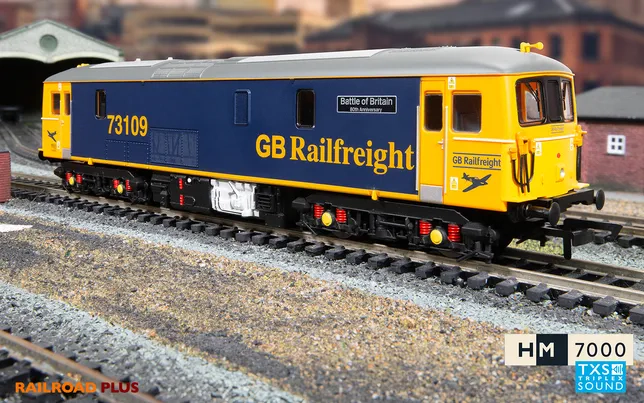 R30176TXS RailRoad Plus GB Railfreight, Class 73, Bo-Bo, 73109 'Battle ...
