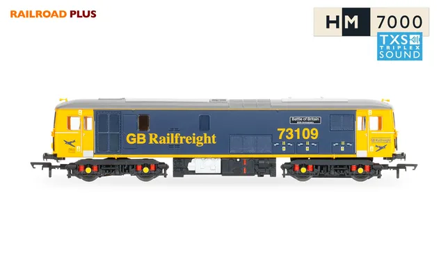R30176TXS RailRoad Plus GB Railfreight, Class 73, Bo-Bo, 73109 'Battle ...