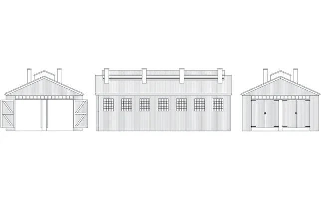 R7394 GWR Dunster Engine Shed