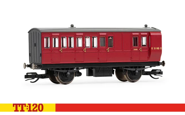 TT4061 BR - 4 Wheel - Third Class Brake Coach