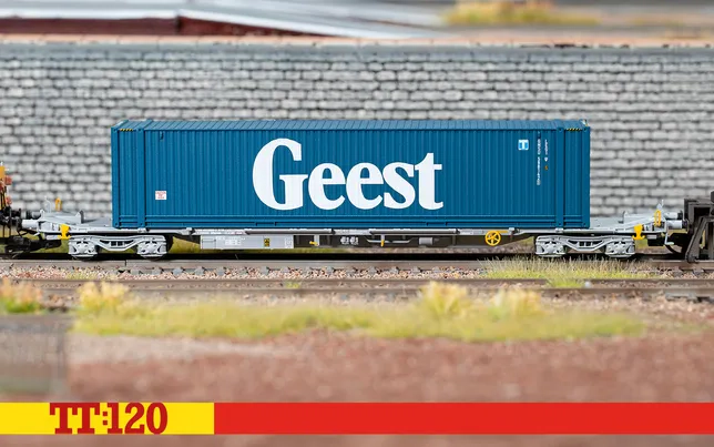 TT6033 TOUAX - 'GEEST' 45ft Container - Sffgmss IFA Wagon