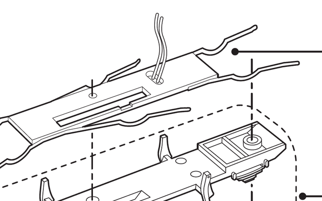 X6525 Class 73 Drive Unit Side Frames