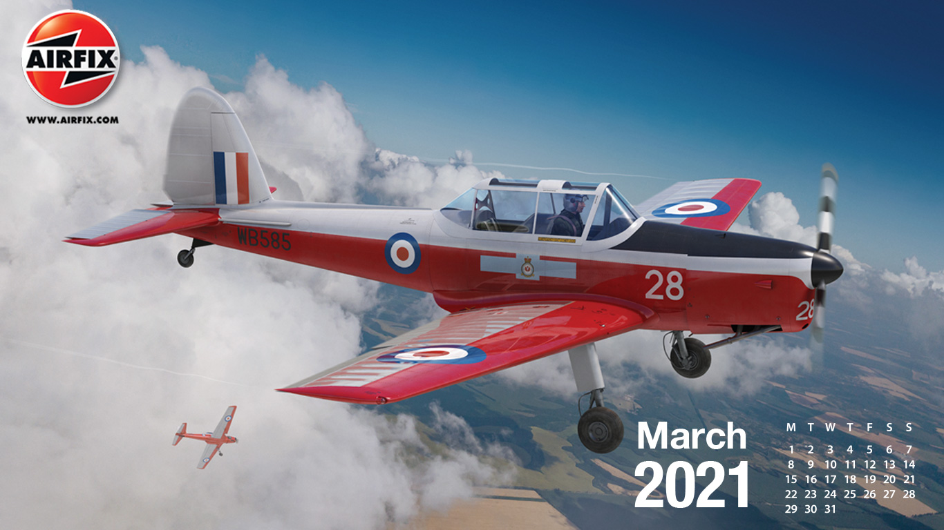 March 2021 Desktop Calendar :: Hornby Hobbies