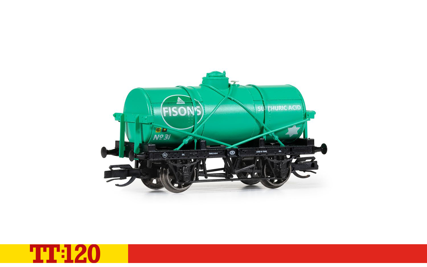 TT6010 12T Tank Wagon 'Fisons Sulphuric Acid' No. 31 - Era 2/3
