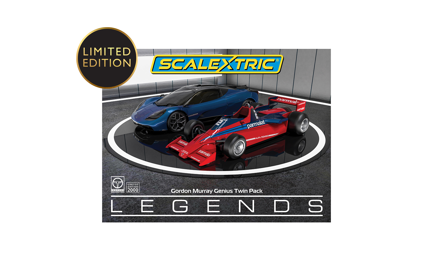 C4601A Gordon Murray Design Genius - Twin Car Pack