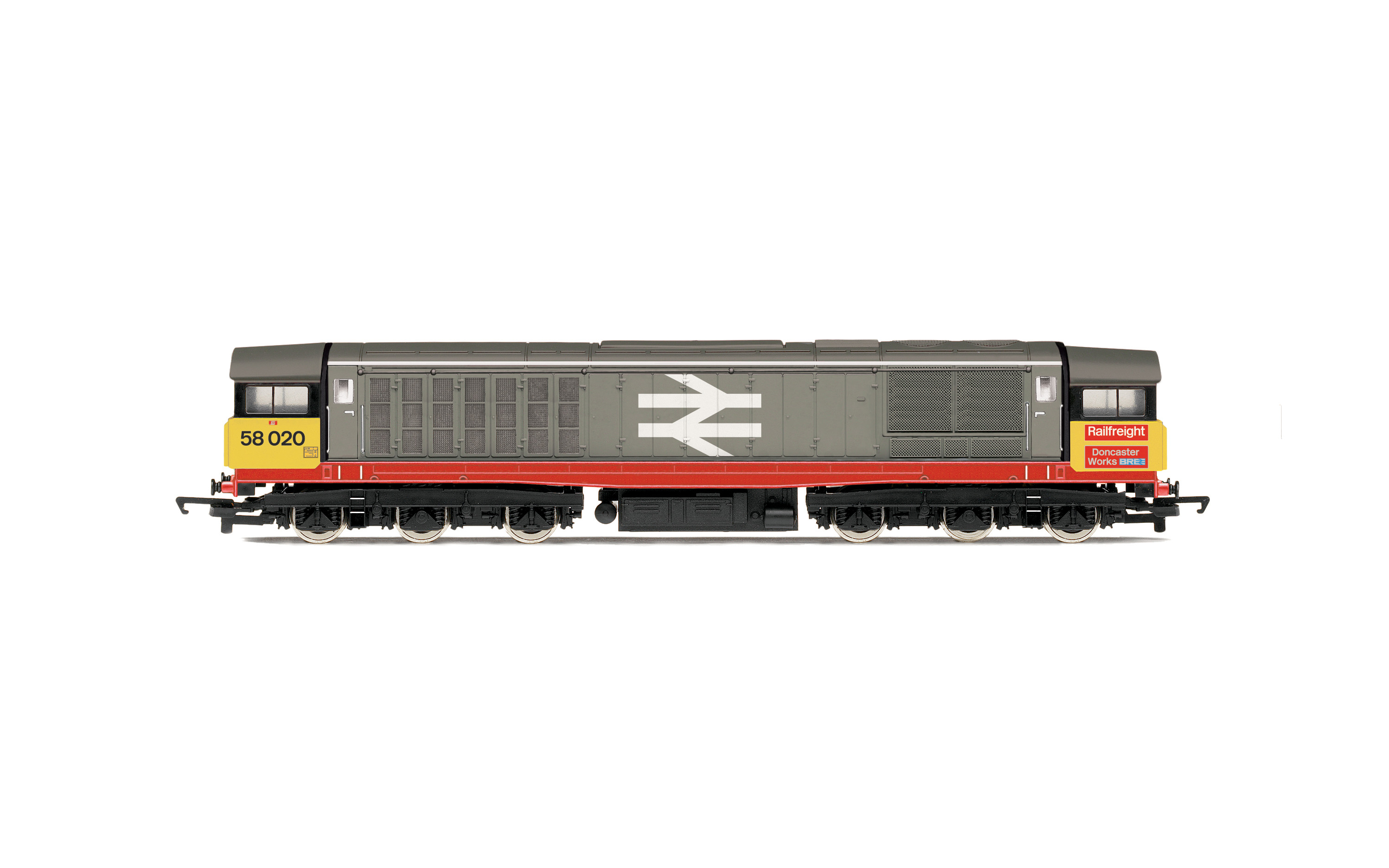 R30329 RailRoad Plus: Class 58 - BR - 58020 RailFreight 'Doncaster Works'