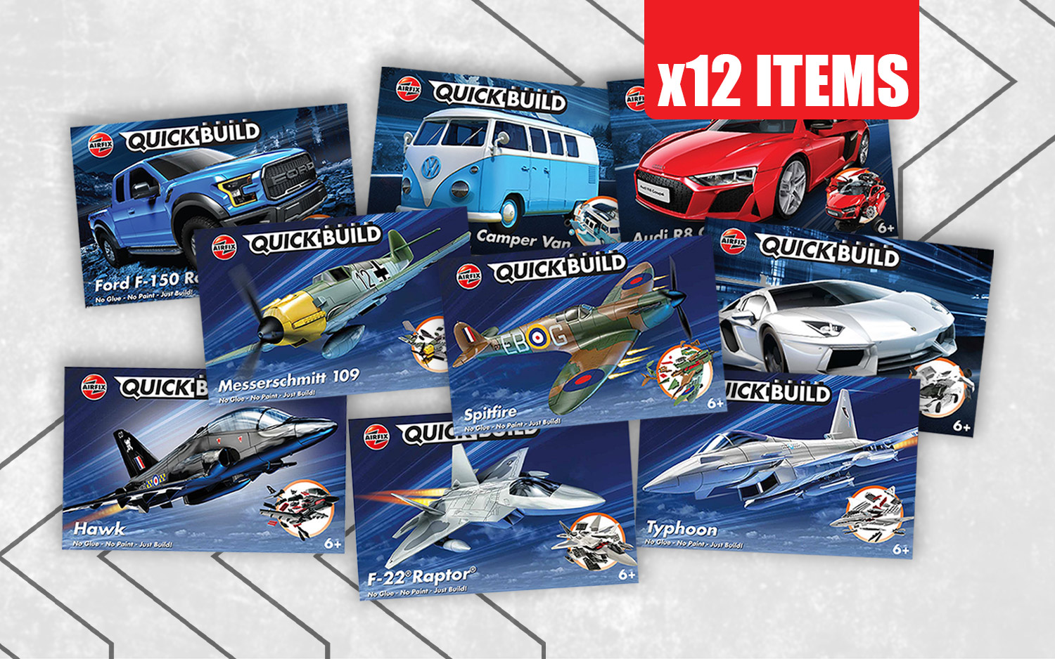 BUNDLEA34 Quickbuild - 12 Kits of Xmas