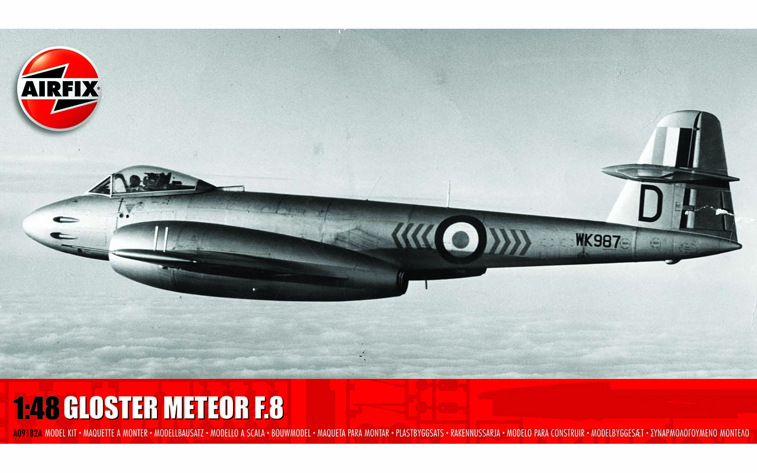 A09182A Gloster Meteor F.8