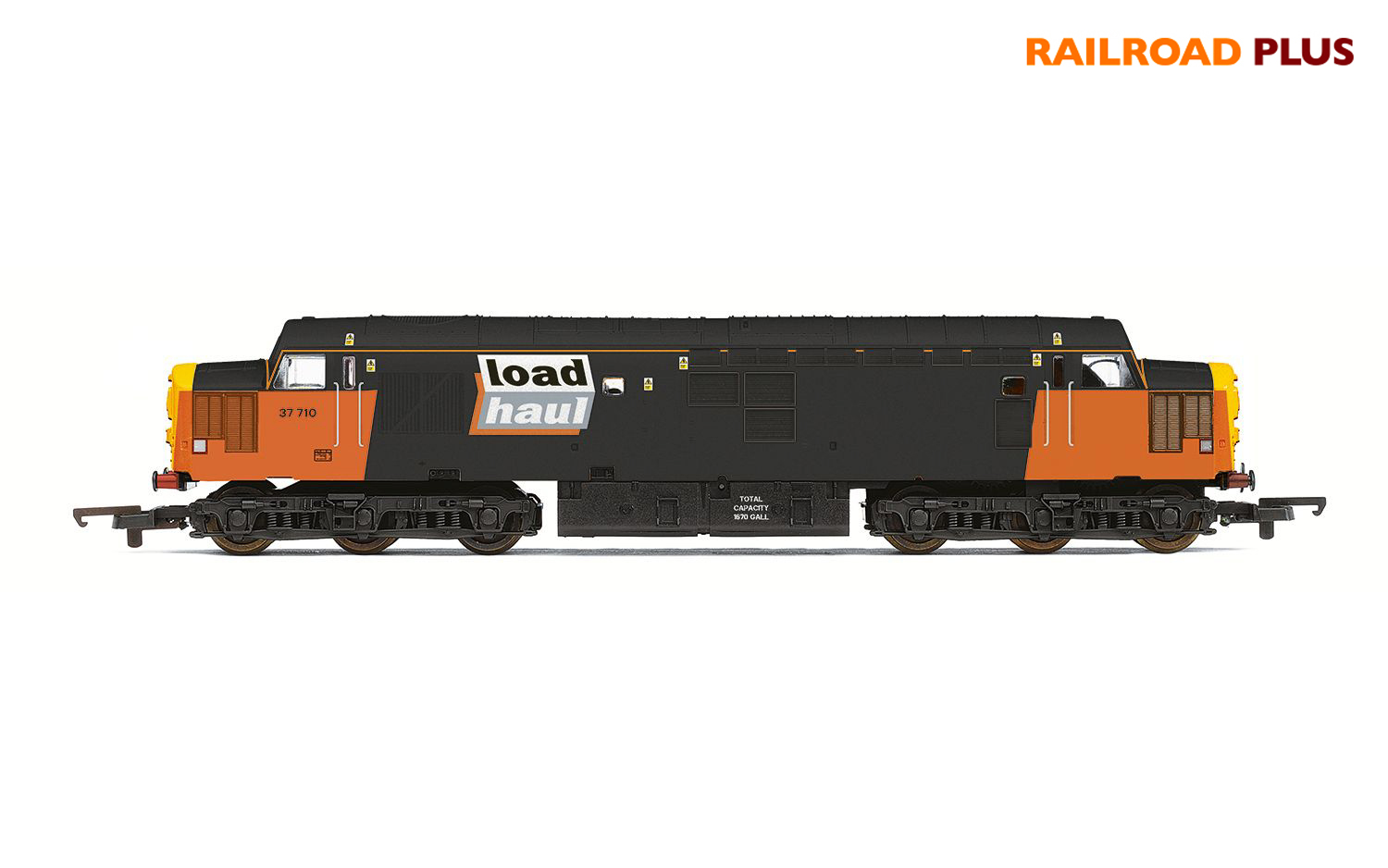 R30188 RailRoad Plus Loadhaul, Class 37, Co-Co, 37710 - Era 8