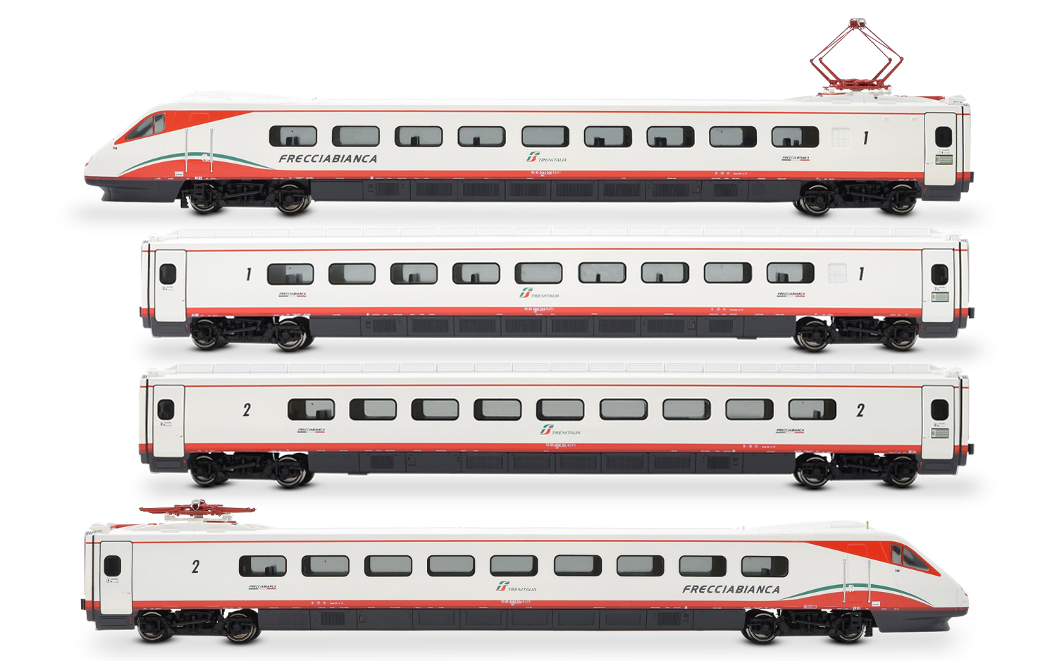 HR2962S FS, ETR 460 "Frecciabianca", 4-unit base set, ep. VI, with DCC ...