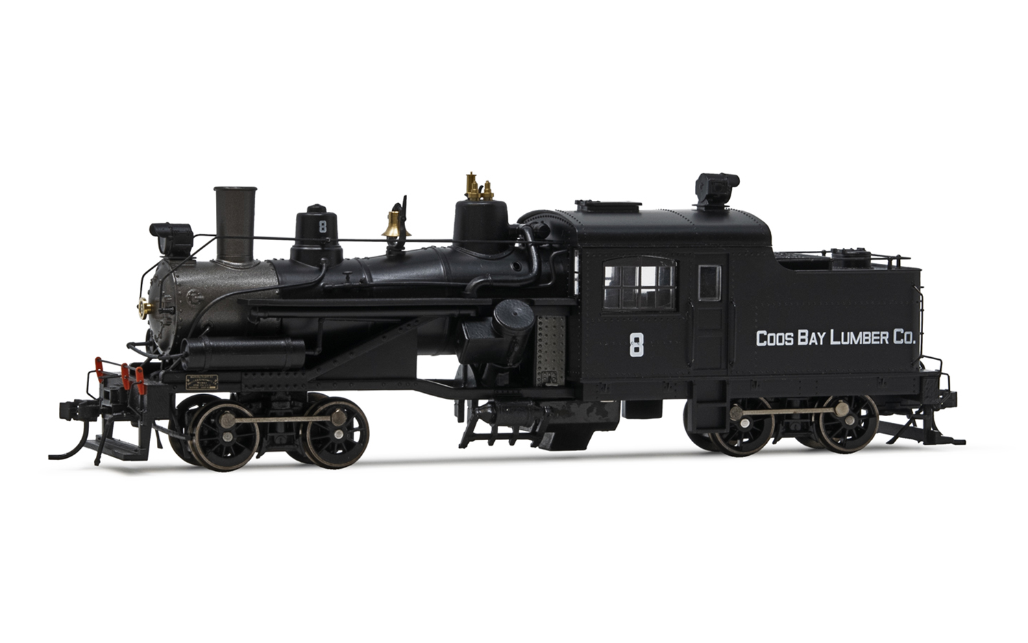 HR2947 Heisler steam locomotive, 2-truck model, "Coos Bay Lumber Co. #8 ...