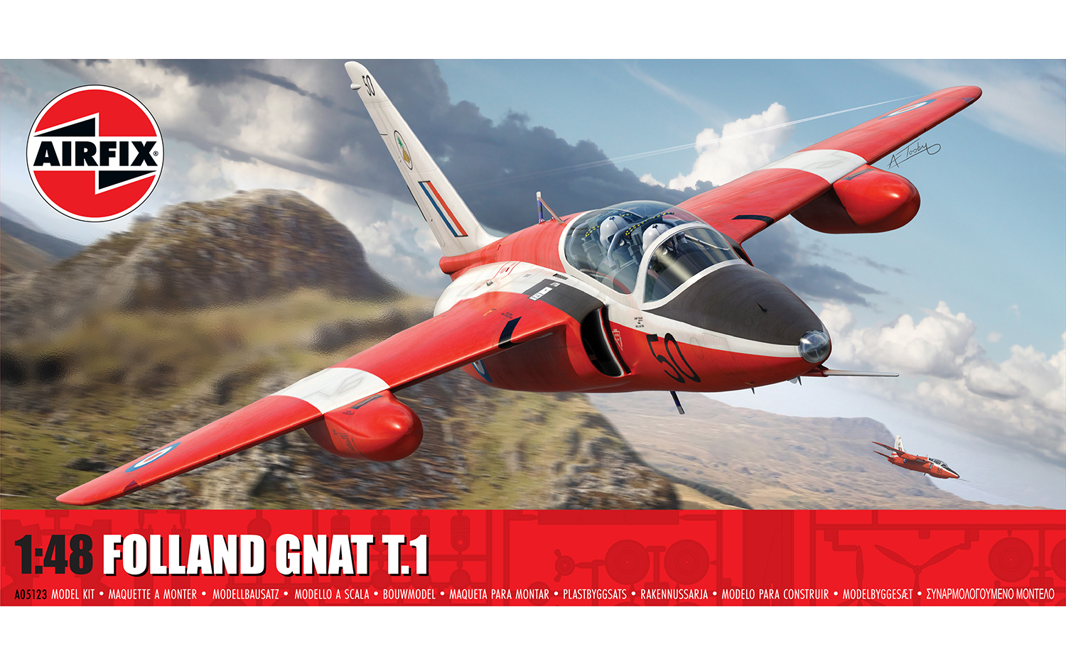 A05123 Folland Gnat T.1