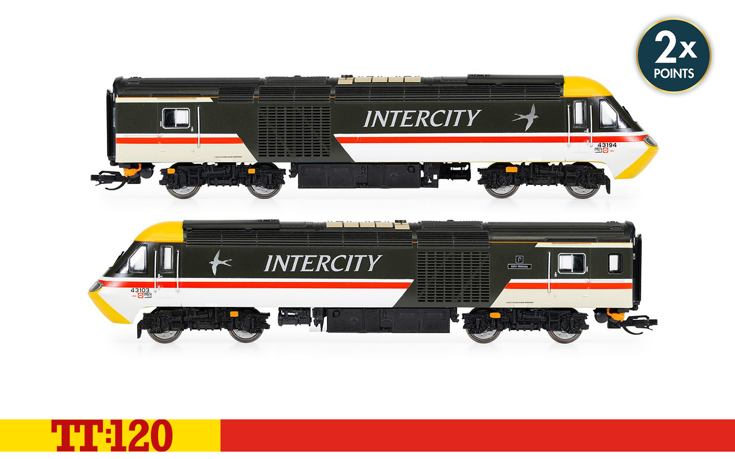 TT3022M BR, InterCity Executive Class 43 HST Train Pack - Era 8