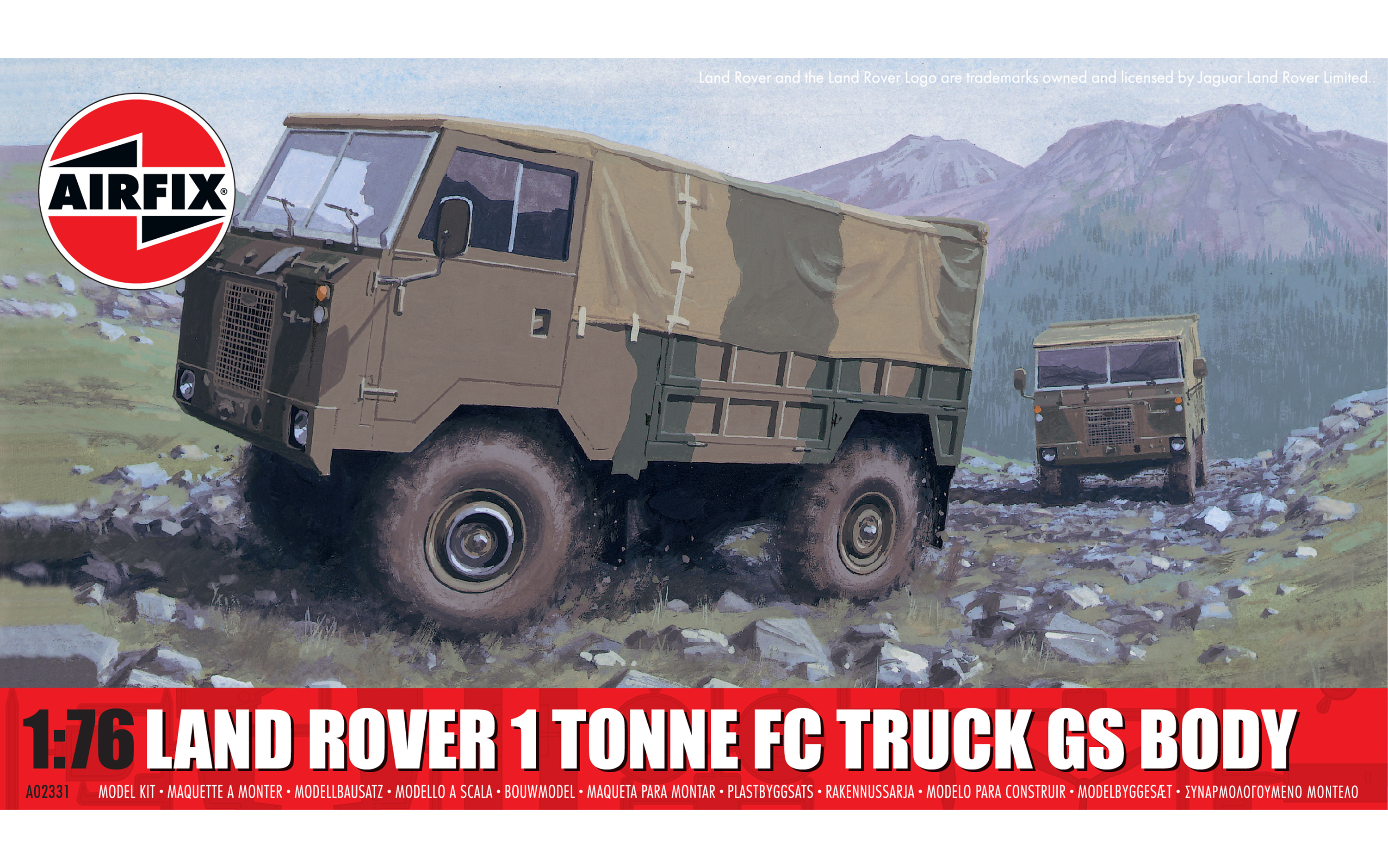 A02331 Land Rover 1 Tonne FC Truck GS Body