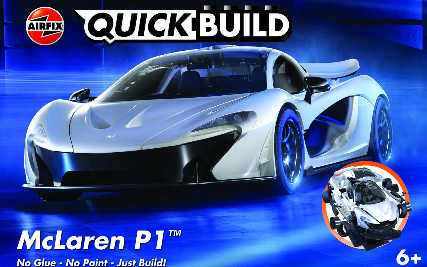J6028 QUICKBUILD McLaren P1 - White