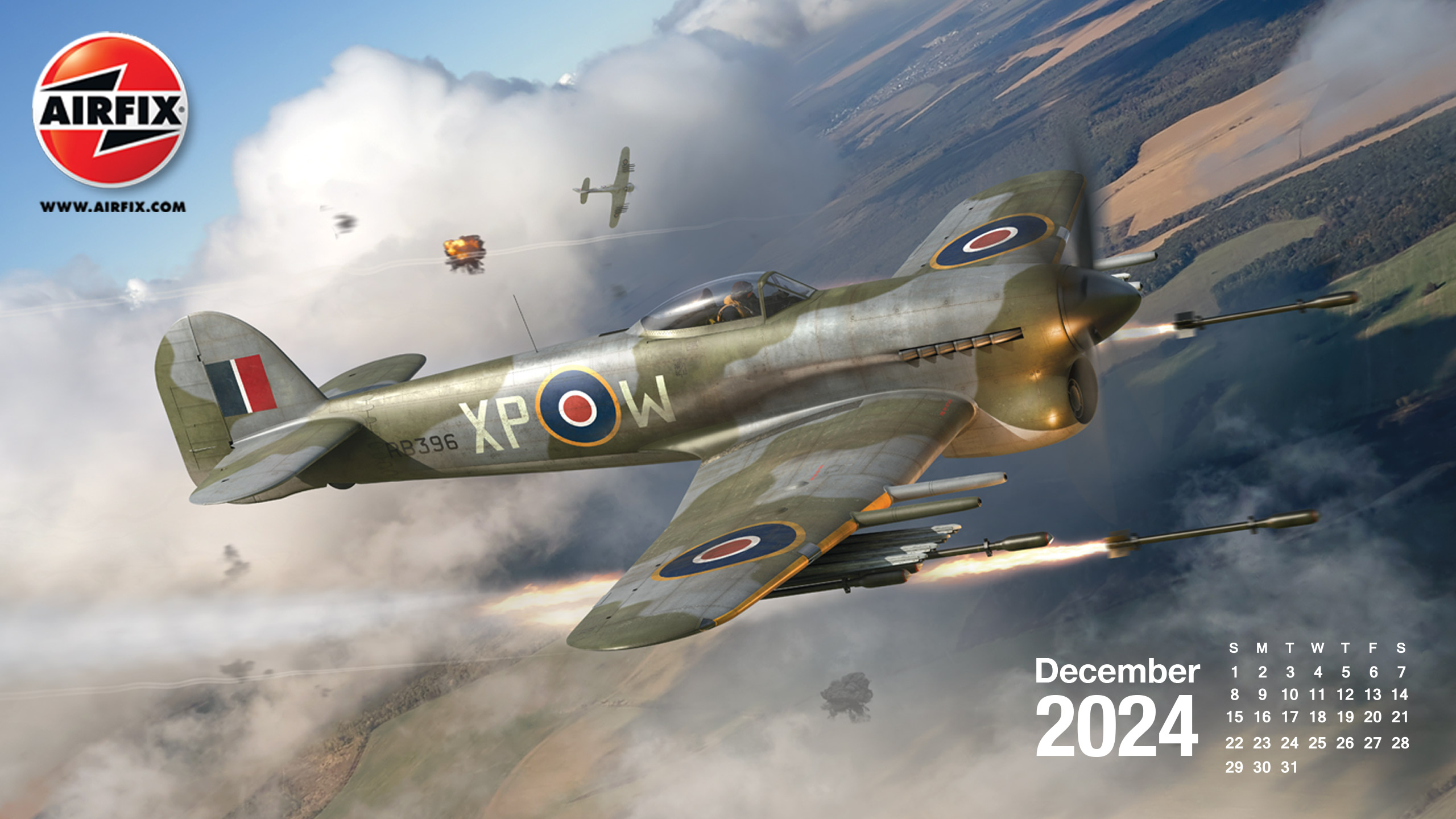 December 2024 Desktop Wallpaper :: Hornby Hobbies