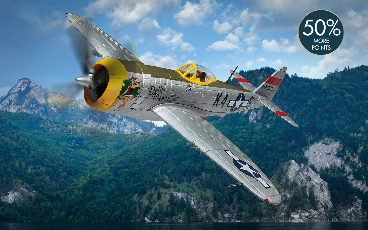 AA33827 Republic P-47D Thunderbolt, 'Dottie Mae'