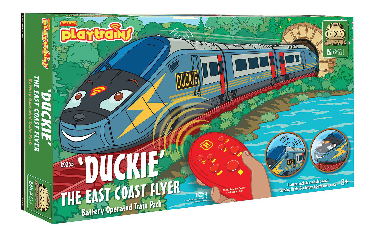 R9355 Duckie The East Coast Flyer Remote Controlled Train Pack