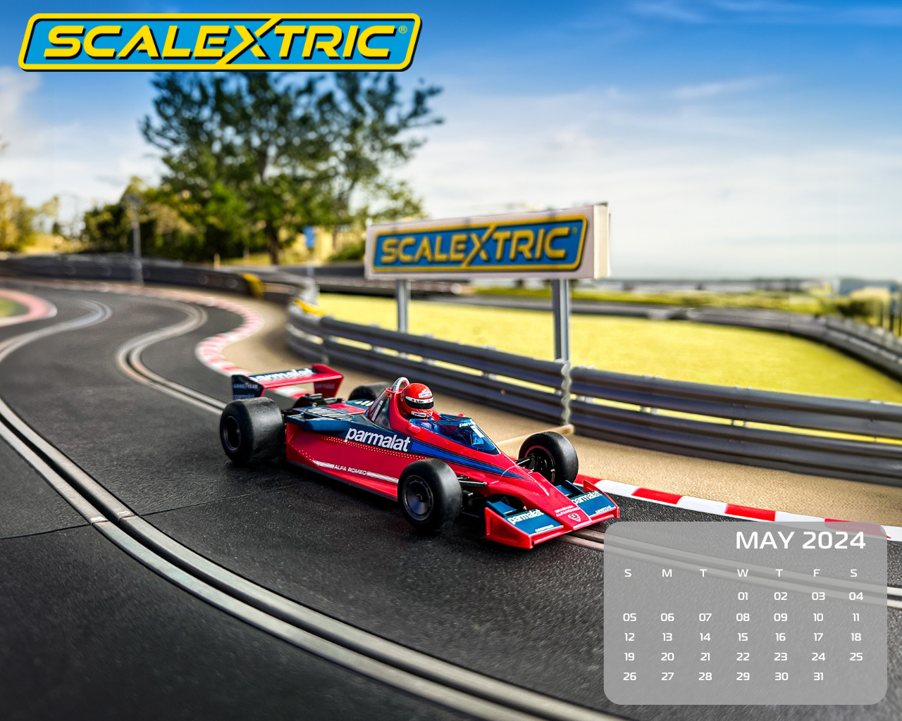 May 2024 Desktop Calendar :: Hornby Hobbies