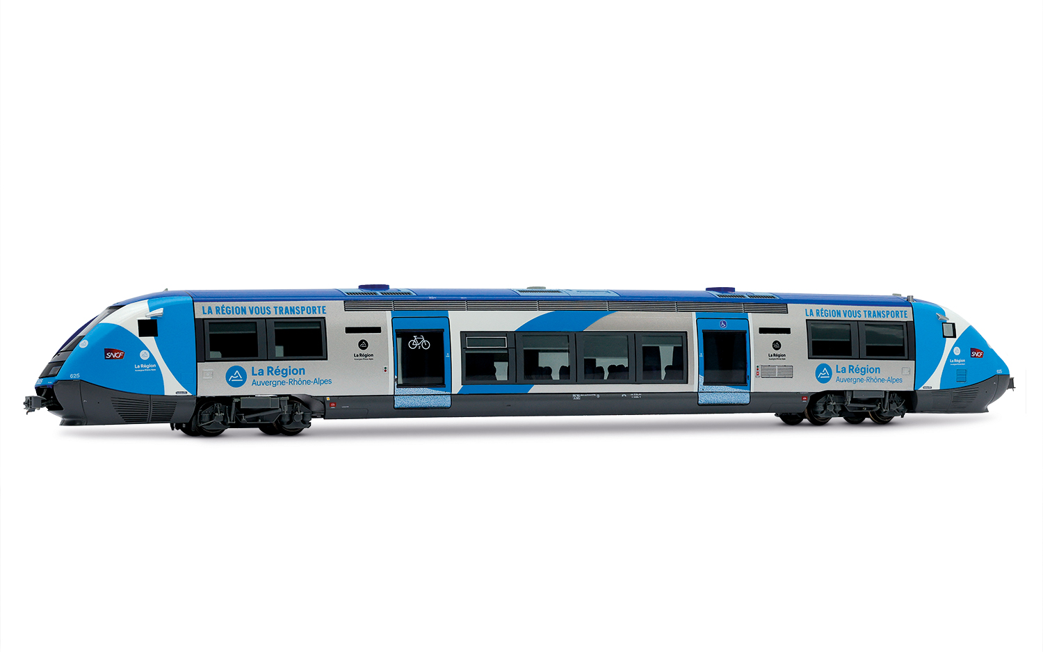 HJ2437S SNCF, X 73500 diesel railcar "La Region", ep. VI, with DCC sound decoder