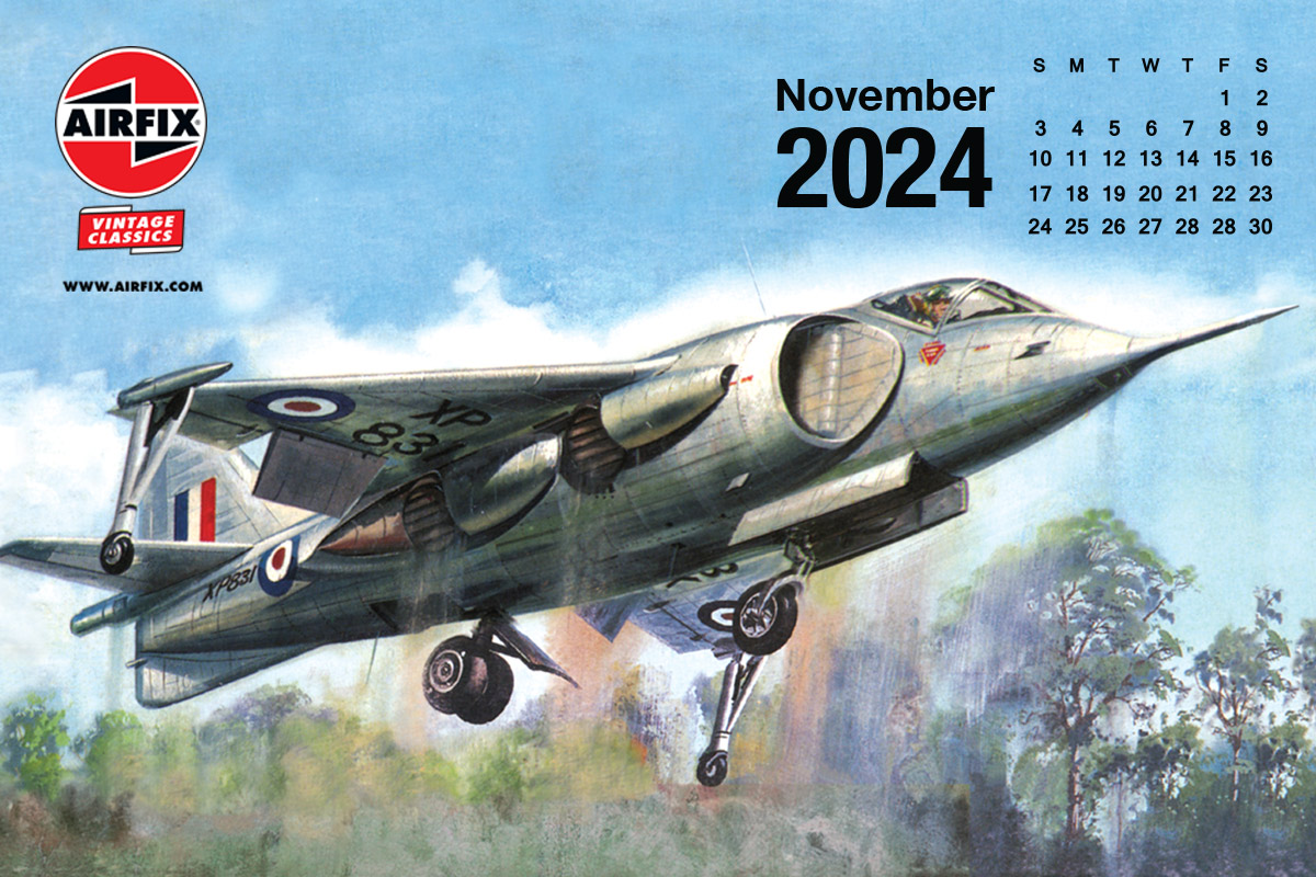 November 2024 Desktop Calendar :: Hornby Hobbies