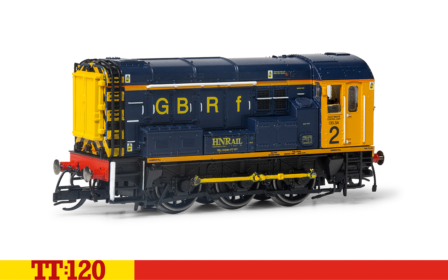 TT3003M GBRf Class 08 0-6-0 08924 - Era 11