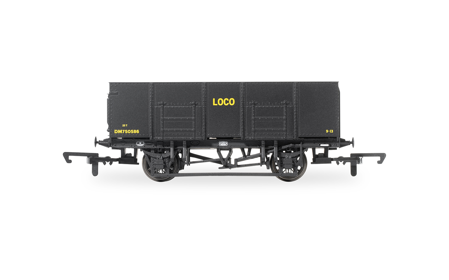R60257 BR (LOCO), 21T Steel Mineral Wagon, DM750586 - Era 4