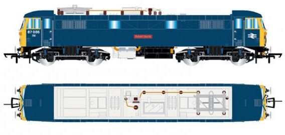 Class 87 Decoration Renders and Class 37 Final Update