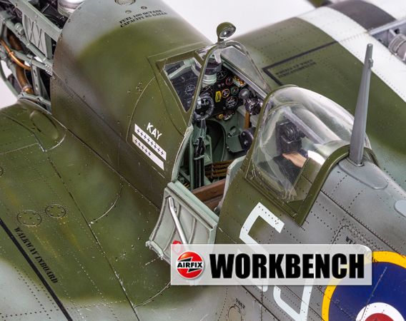 Latest Airfix Spitfire prepares for first flight :: Hornby Hobbies