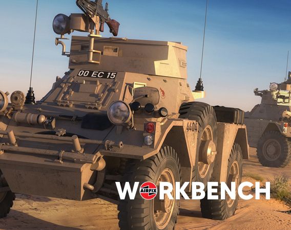 The Airfix 1/35th scale Ferret Scout Car model kit proves to be one of ...