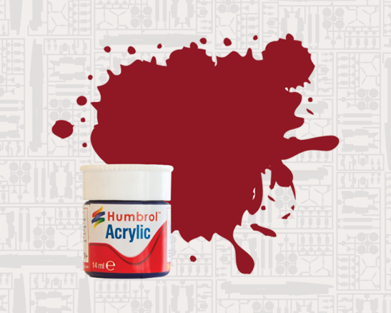 Humbrol acrylic paint bottles – Airfix model supplies