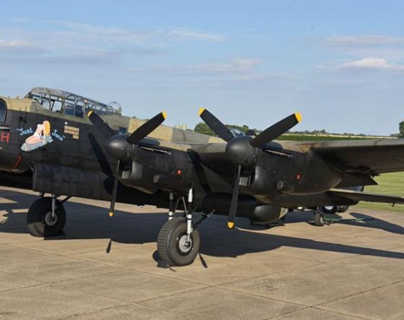 Famous Lancaster Prepares for Flight