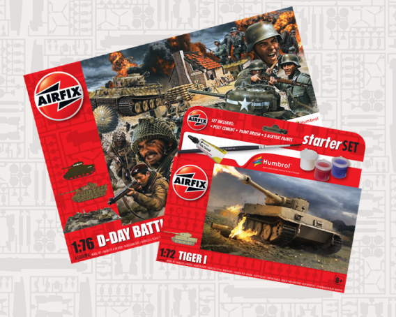 Get Started with Airfix sets, gift sets and board games