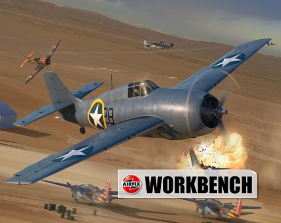 USS Ranger Wildcats provide air cover for Operation Torch and Airfix ...