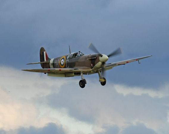A sky full of Spitfires