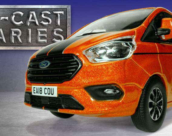 New Corgi Ford Transit Custom Sport model and a trio of Wallace ...
