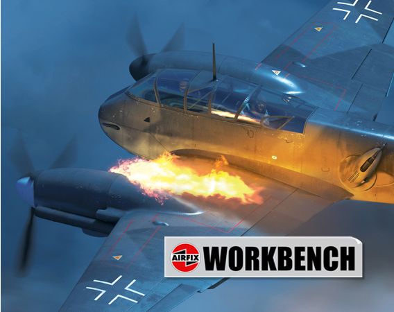 The latest Airfix Messerschmitt Me 410 Hornisse is a Luftwaffe night ...