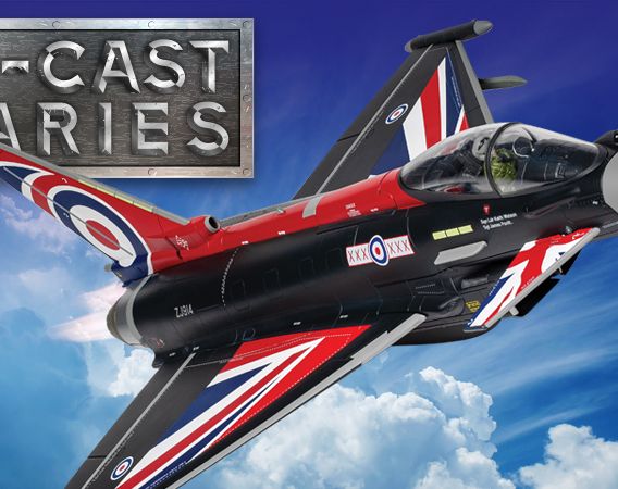 New Corgi model range sees the launch of the RAF Typhoon Display Team's ...