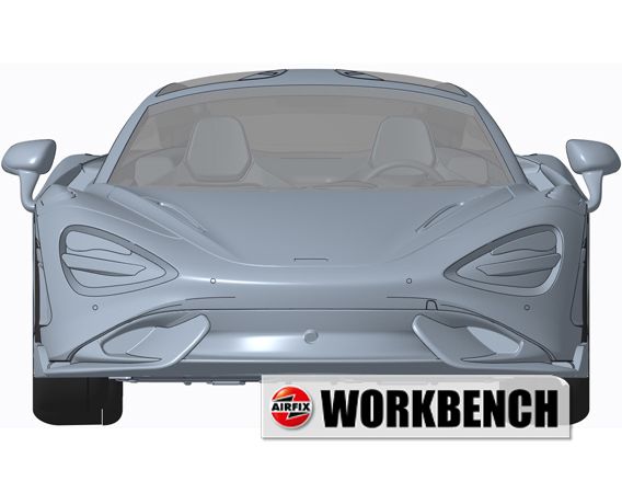 McLaren 765LT supercar joins the Airfix starter set model kit range
